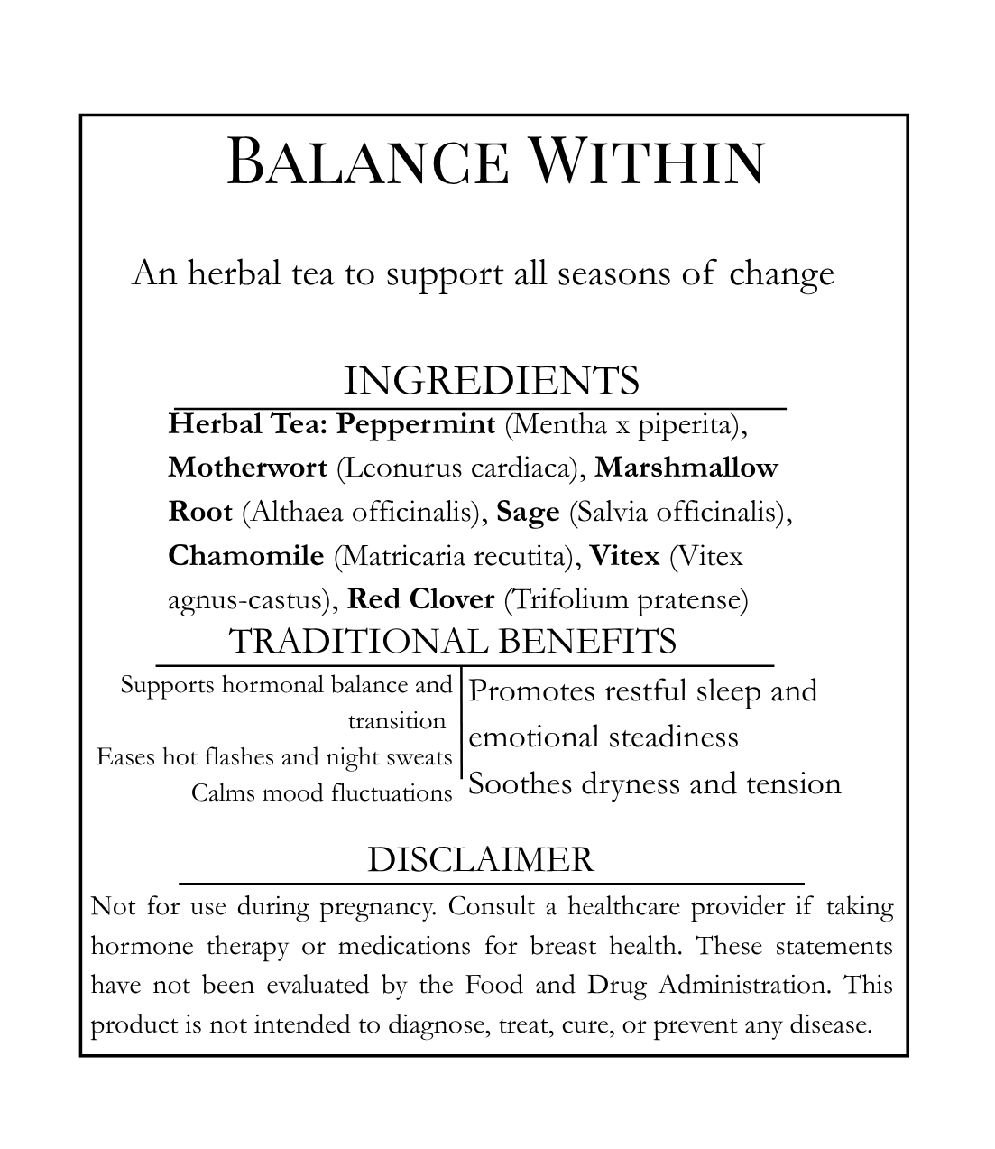 Balance Within - Rooted in Tradition. Crafted for Modern Life